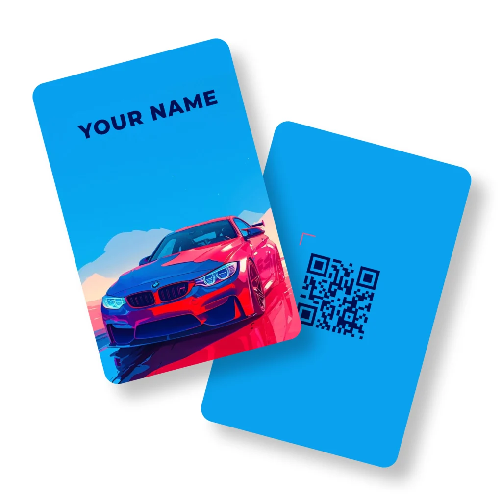 BMW | Car Enthusiast | PVC - NFC Business Card, Cardyz