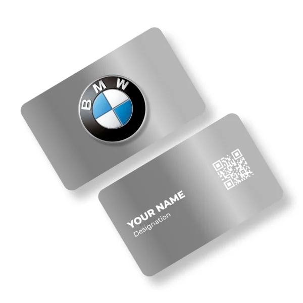 BMW Car Metal | Car Showroom | NFC Business Card, Cardyz
