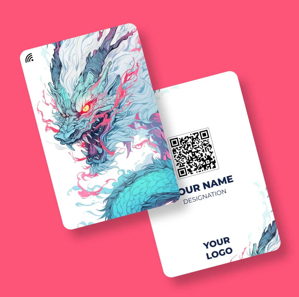 Dragon Chase | Anime | PVC NFC Business Card, Cardyz