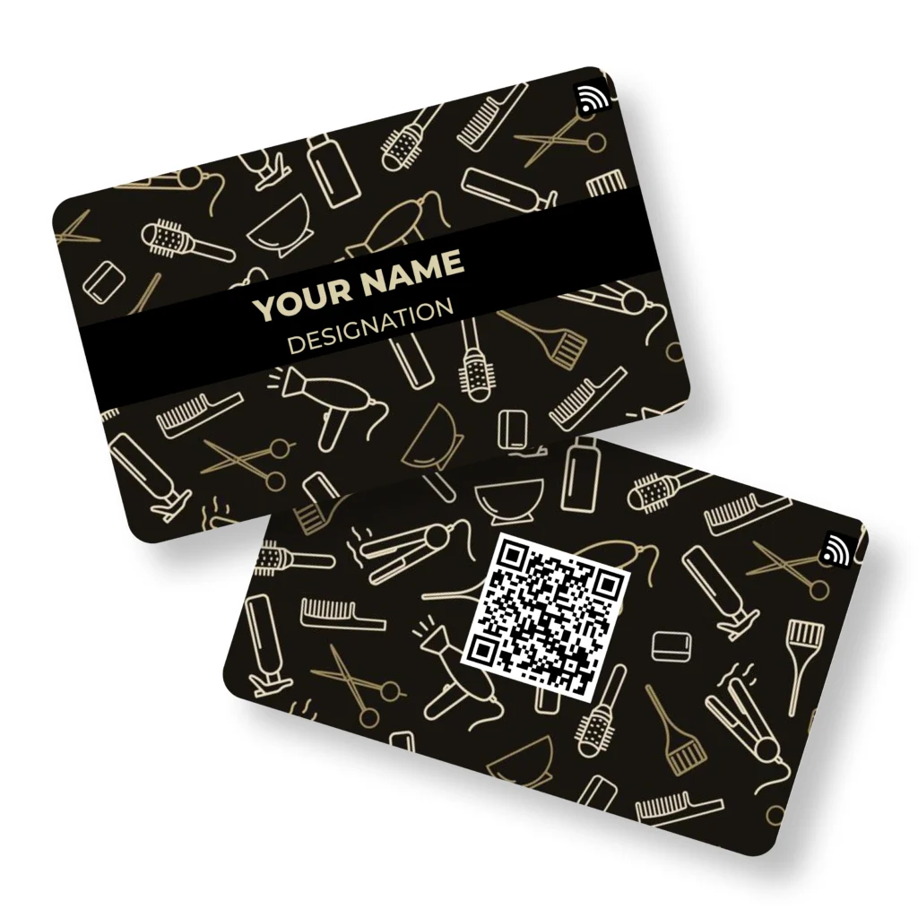 Glammer Head | Salon | PVC - NFC Business Card, Cardyz