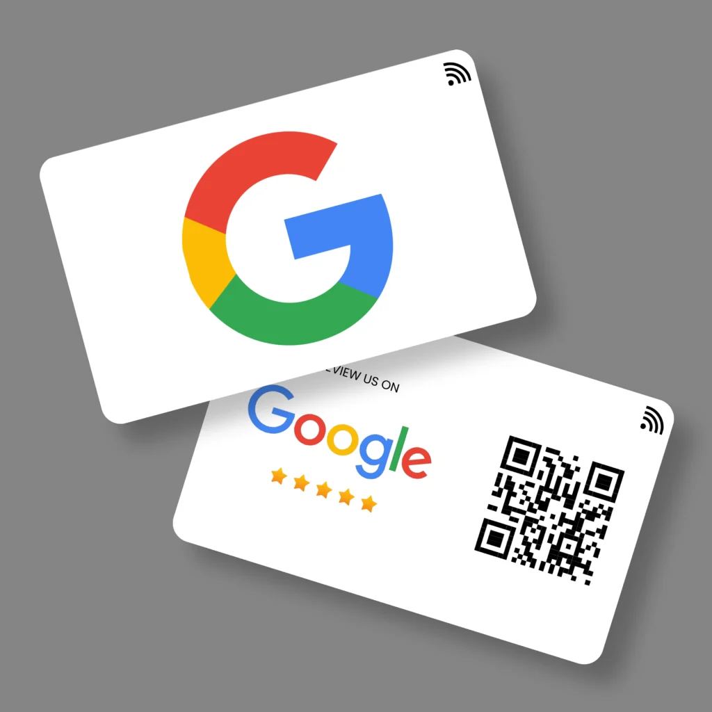 Google PVC NFC Card - cardyz
