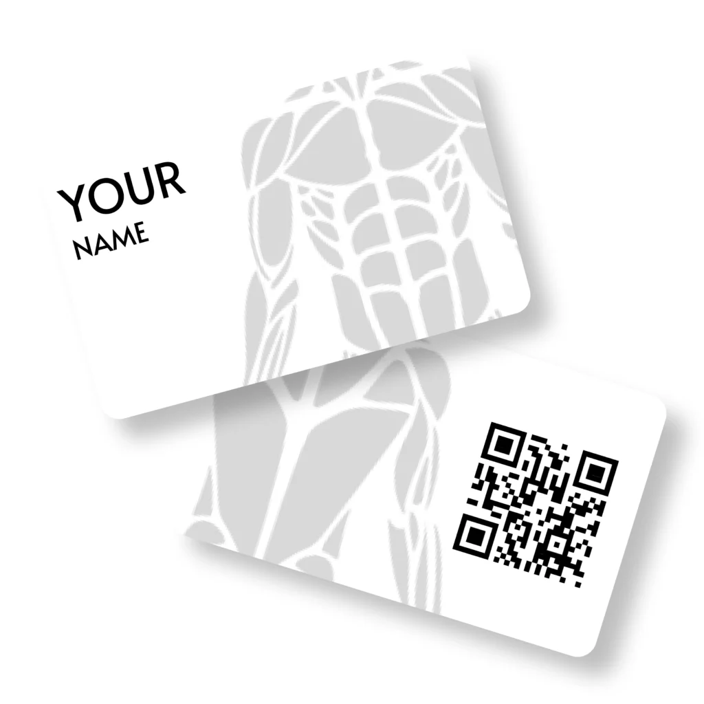 Muscle Mender | Physiotherapist | PVC - NFC Card, Cardyz